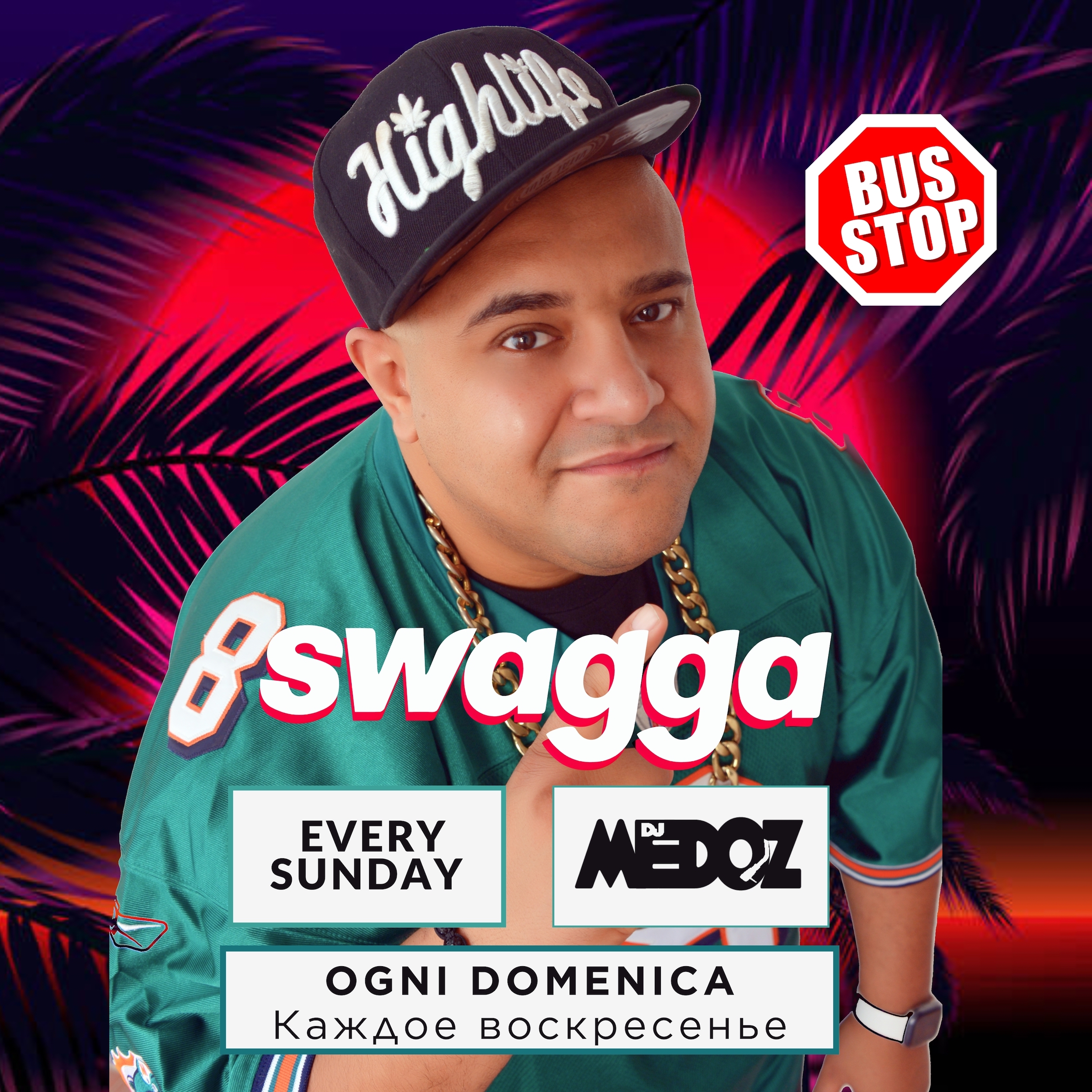 Swagga 7 December 2025 - Bus Stop Club Sharm
